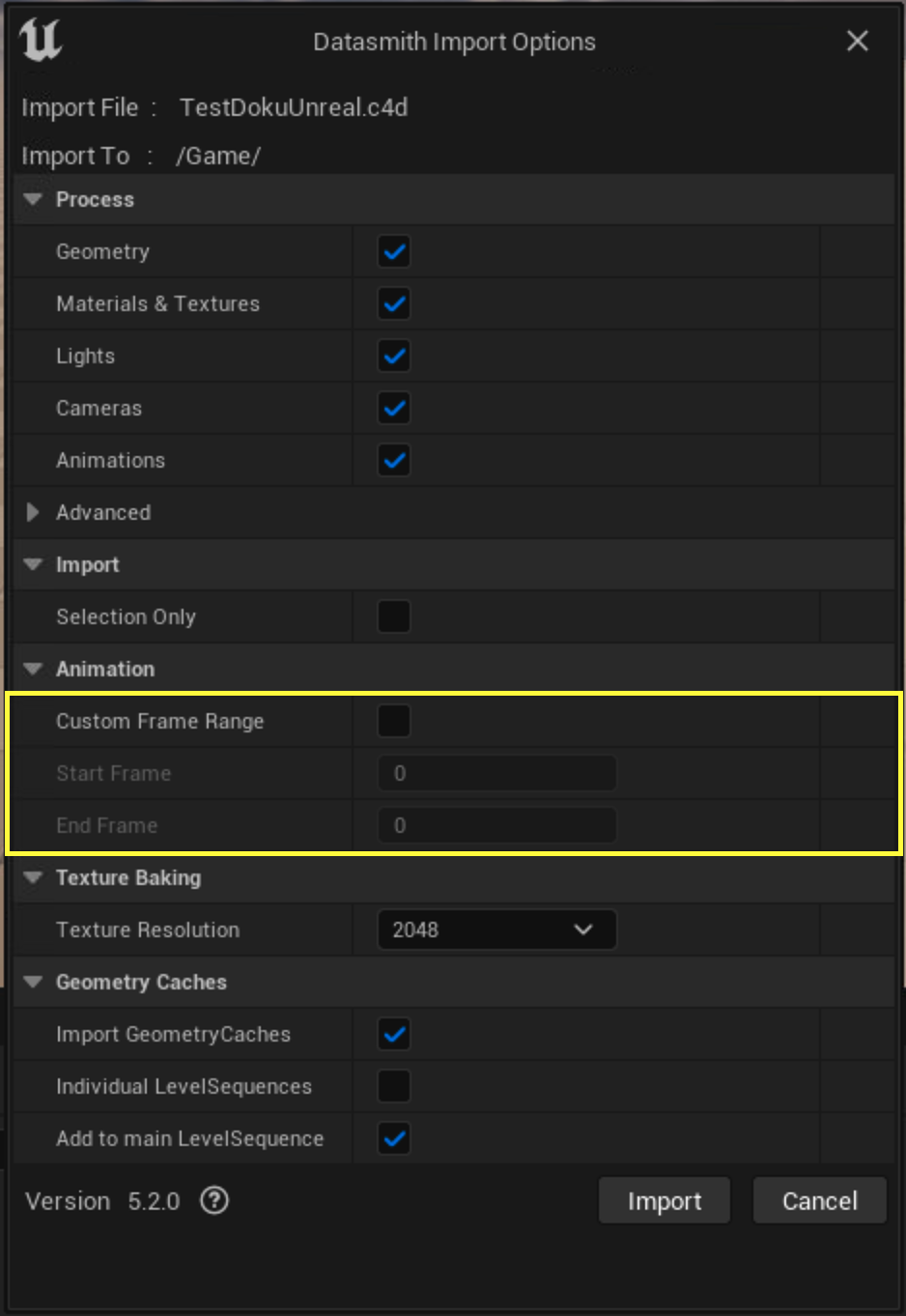 Cineware for Unreal – Knowledge Base